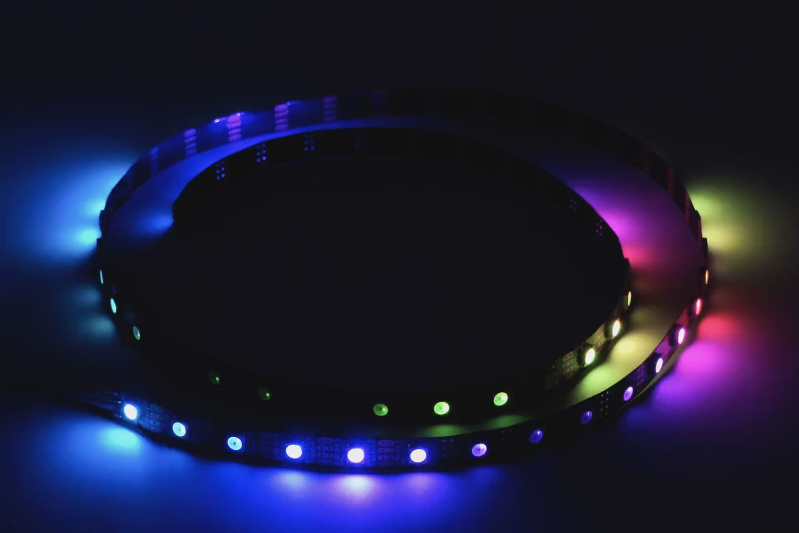 HDR Addressable LED strip - SK9822 bare 1 Meter 60 Pixels/m ...