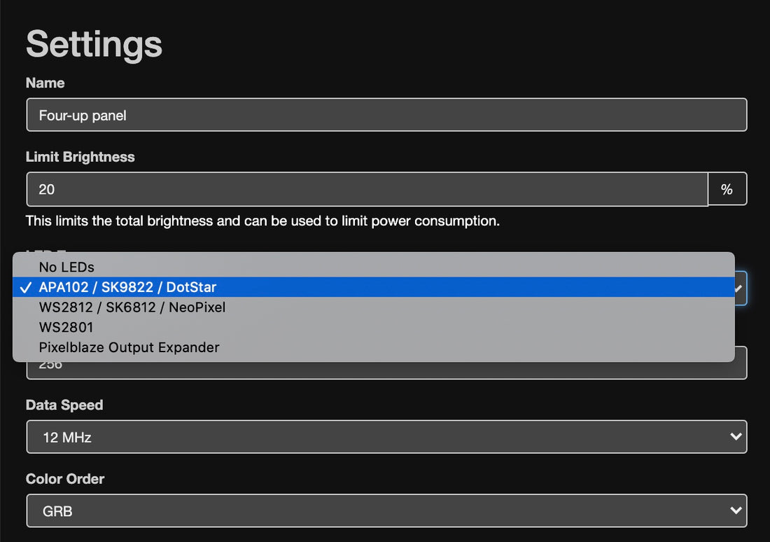 Pixelblaze V3 Standard - WiFi LED Controller – ElectroMage Shop